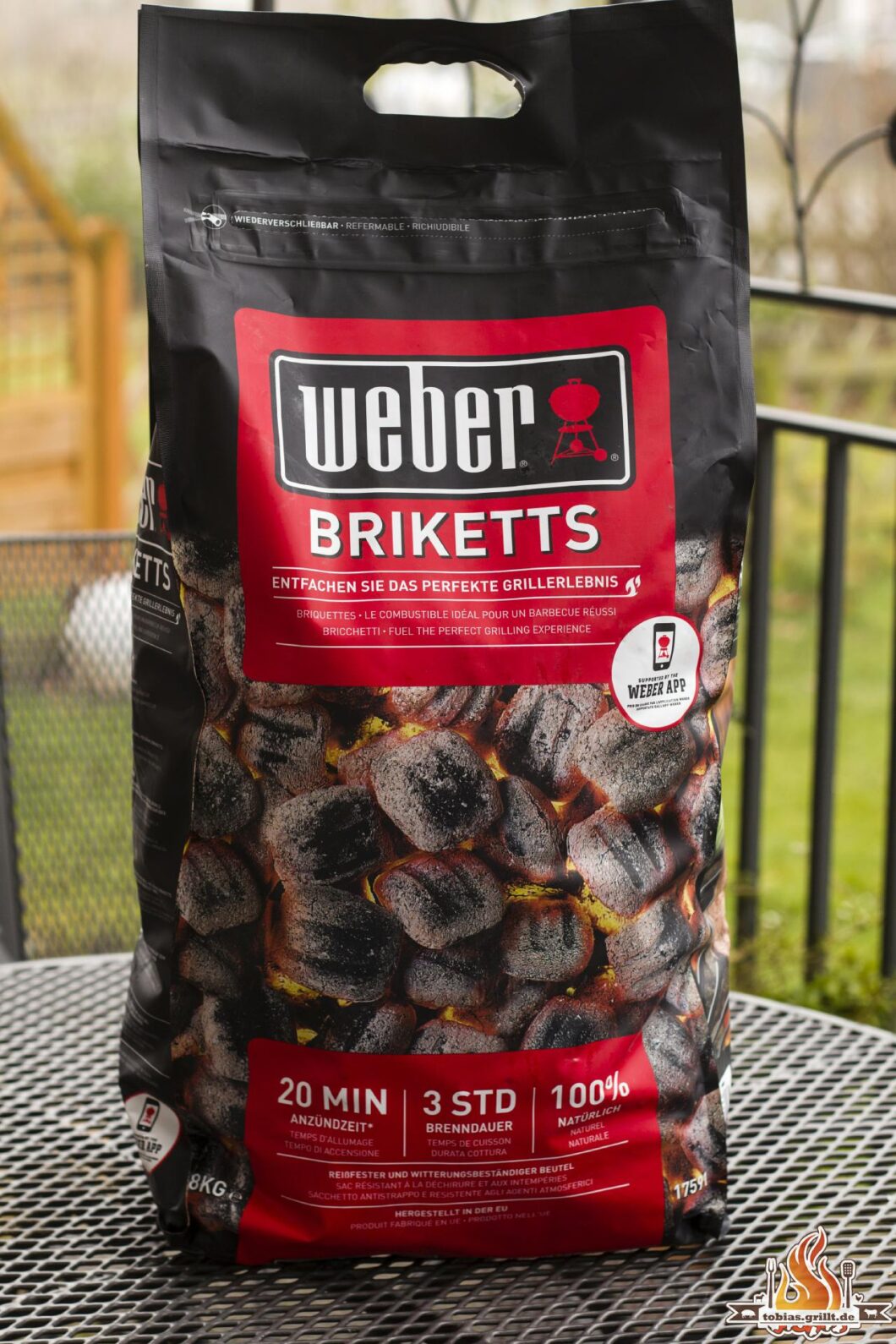 Die neuen Weber Briketts