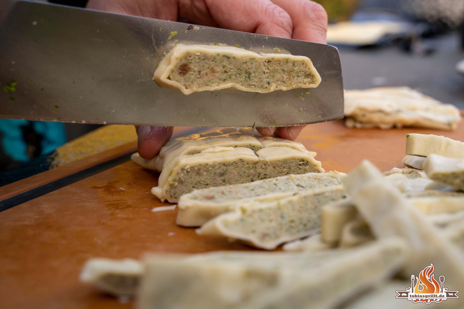 Maultaschen Auflauf vom Grill - tobiasgrillt.de